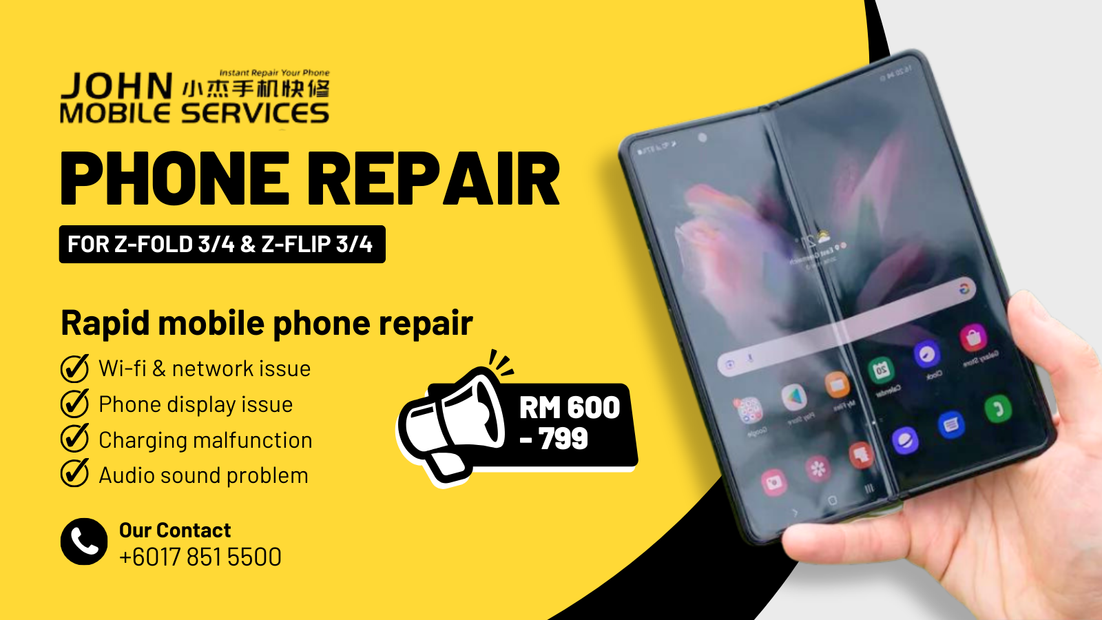 #1 Phone Repair Services - Phone Repair In KL & Cheras – John Mobile ...